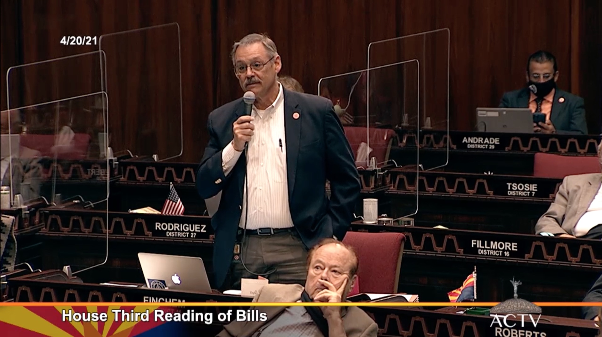 Rep. Mark Finchem Explains Vote on SB1485 – Senator Mark Finchem